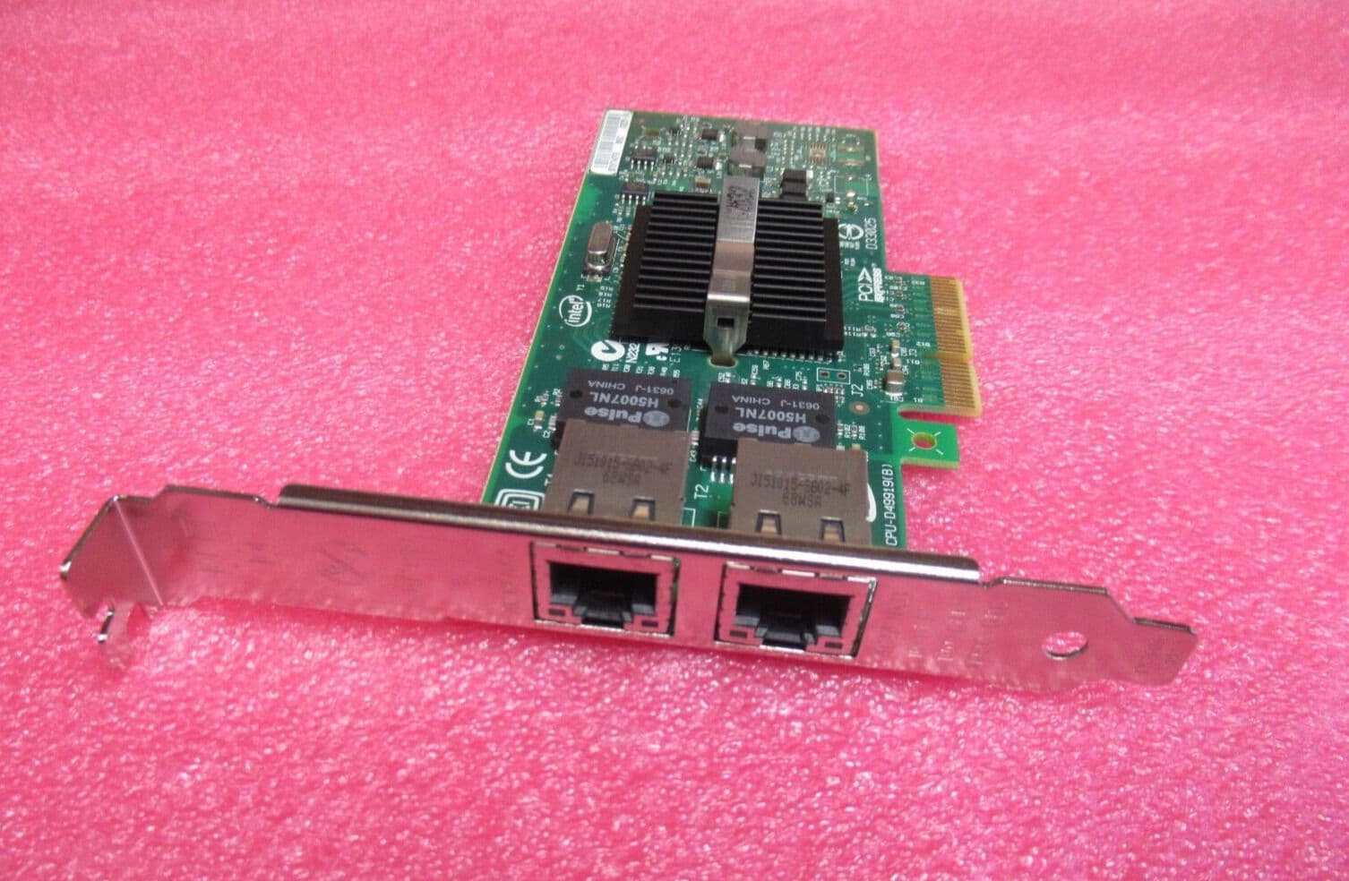 Intel D50228-004 EXP19402PTG2P20 PRO/1000 PT Dual-Ports PCIe Server Adapter