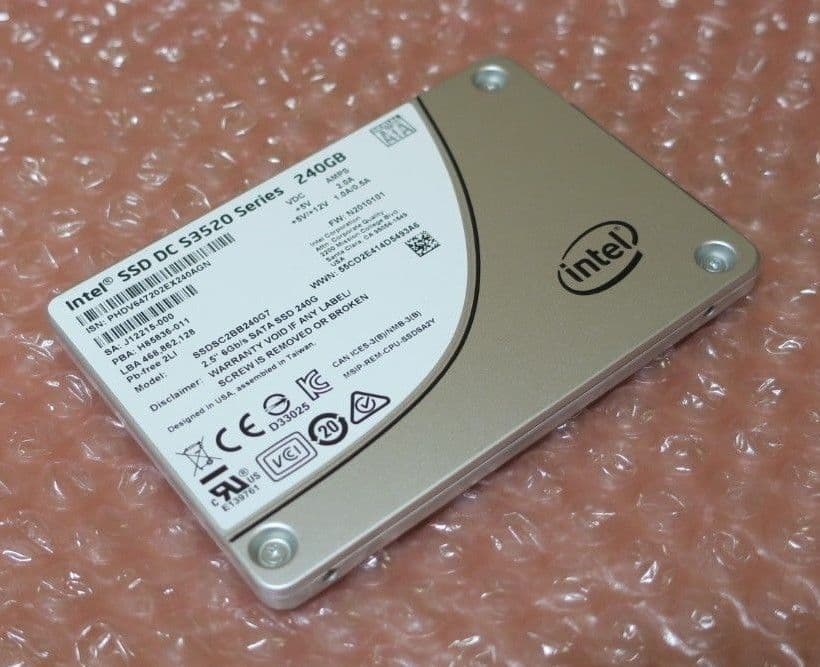 Intel DC S3520 240GB 2 5" Serial SATA III 6Gb/s 3D1 MLC SSDSC2BB240G7 ...
