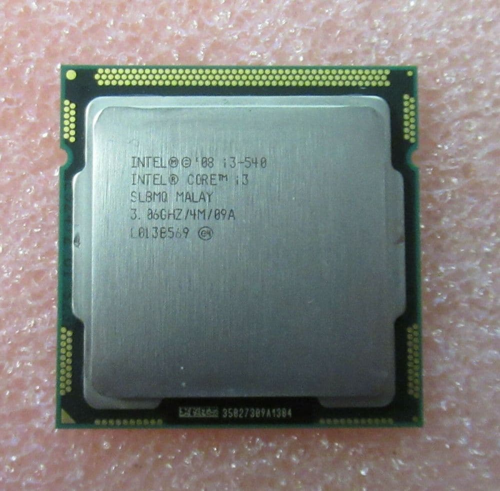 Intel Dual Core i3-540 3 06Ghz LGA1155 4MB SmartCache CPU Processor SLBMQ