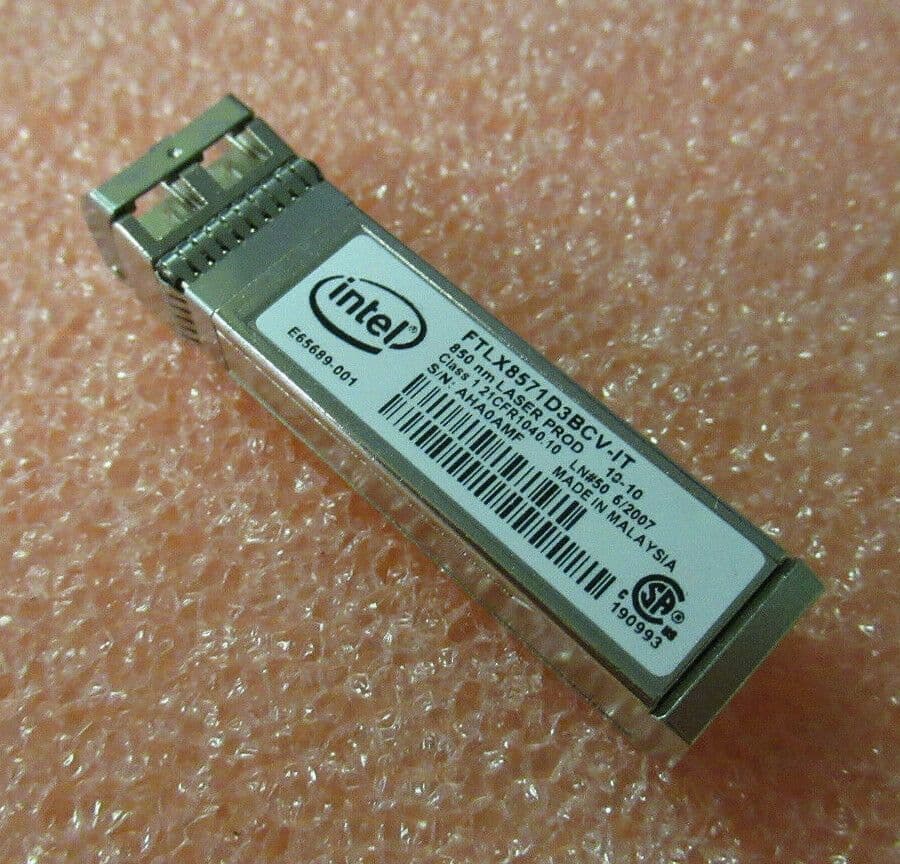 Intel E65689-001 10GBASE-SR SFP OpticTransceiver Module 850nm ...