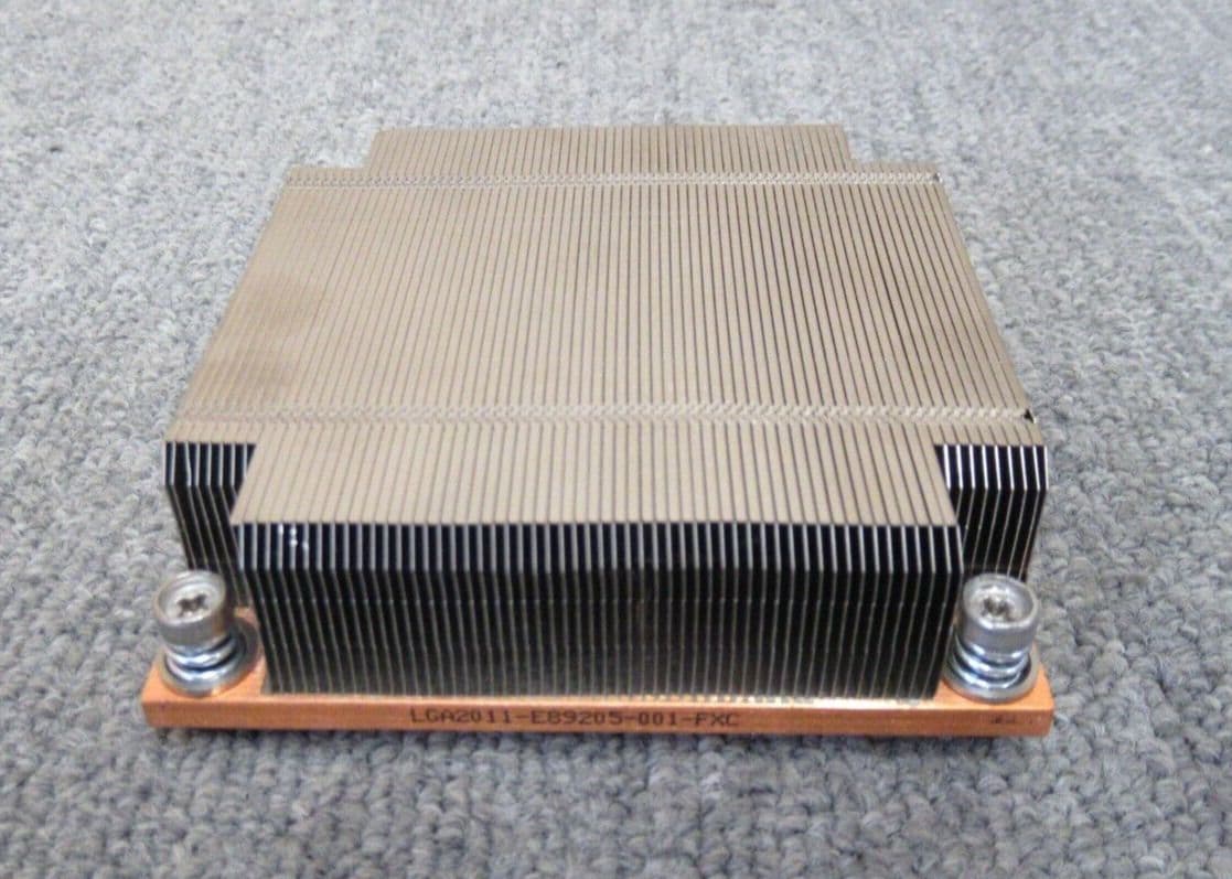 Intel E89205-001 RecoverPoint Gen5 LGA2011 1U Square Alluminum CPU Heatsink