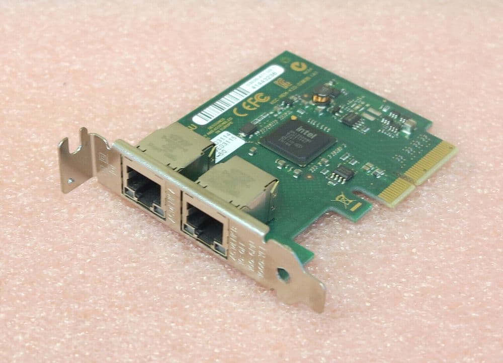 Intel Fujitsu i350-T2 D3035-A11 Ethernet Network Interface Card PCI-E ...