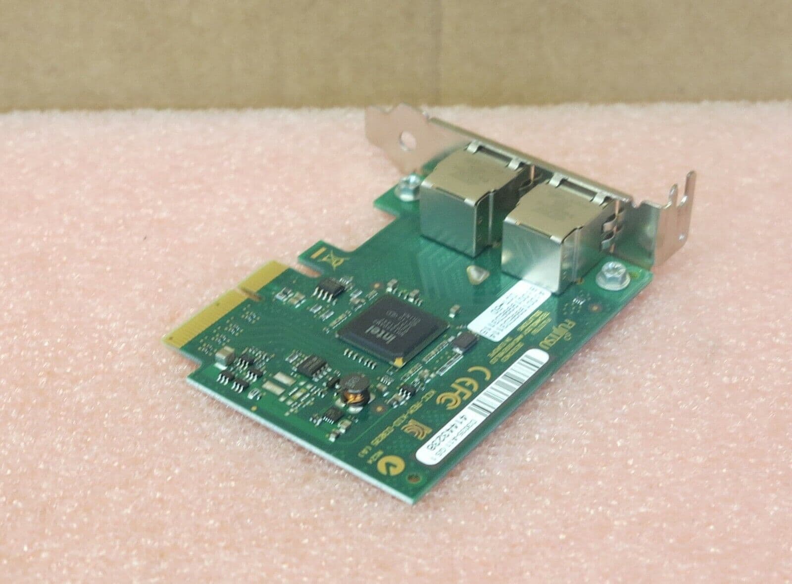 Intel Fujitsu i350-T2 D3035-A11 Ethernet Network Interface Card PCI-E ...