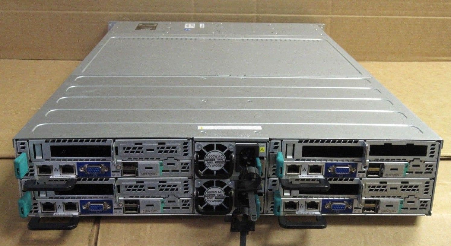 Intel H2312JFKR 4 Node Servers 8 x Eight-Core XEON E5-2690 256GB 2U ...