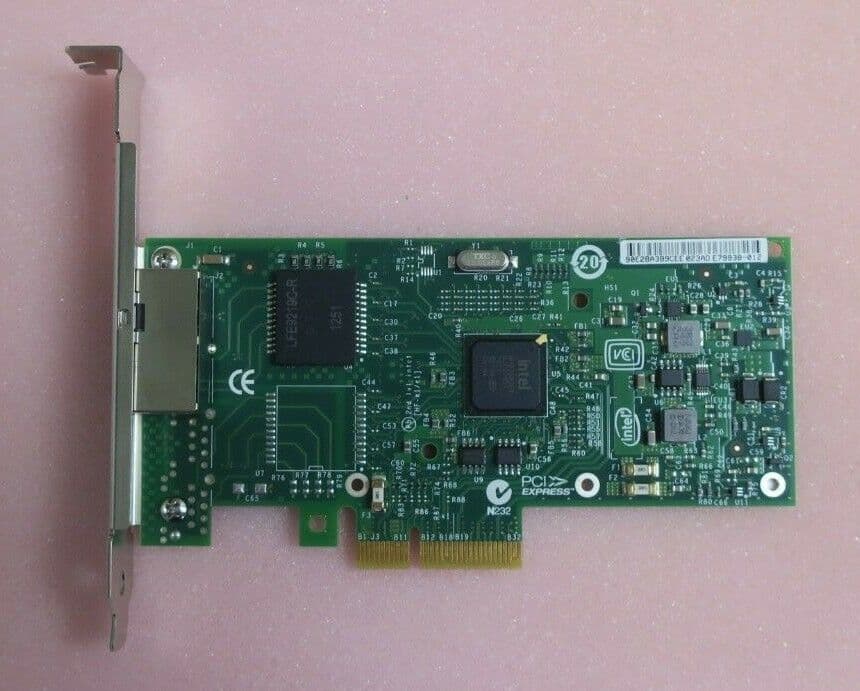 Intel I340-T2 Dual Port Gigabit Ethernet PCIe Network Adapter Card E1G42HTG1P20
