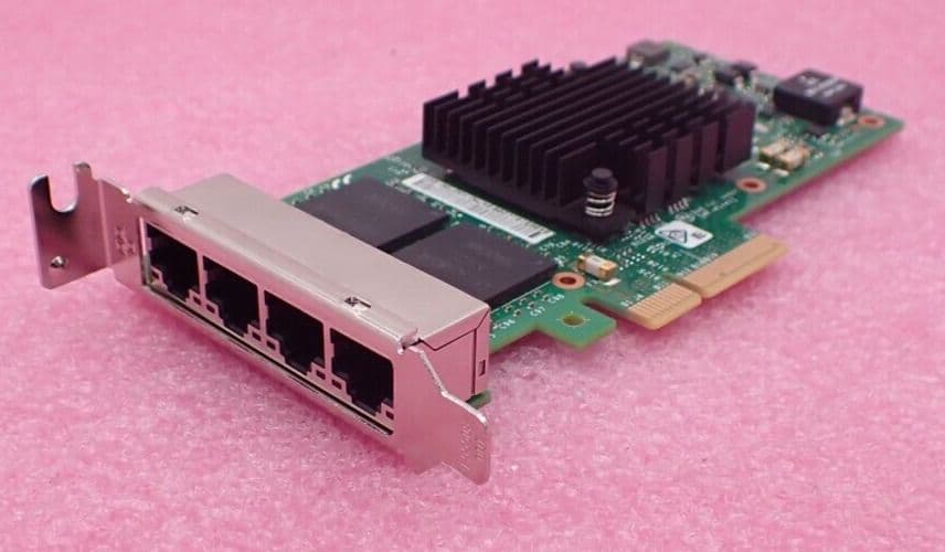 Intel I350-T4 Quad-Port Gigabit Ethernet Base-T RJ45 Network Adapter I350T4G2P20