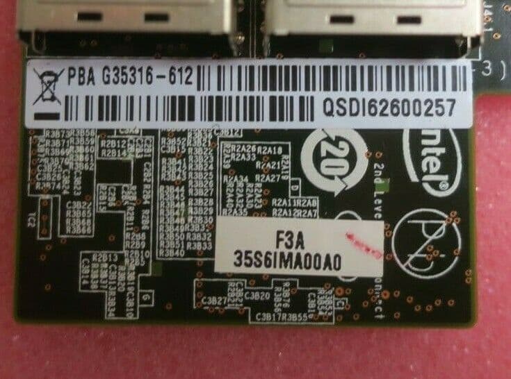 Intel Integrated SAS 6G 1GB Cache RAID Controller G35316-612 RMS25CB080 ...