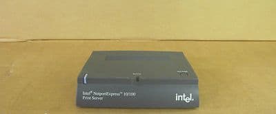 Intel Net Port Express 10/100 Print Server PR943390 Desktop Unit NO AC ...