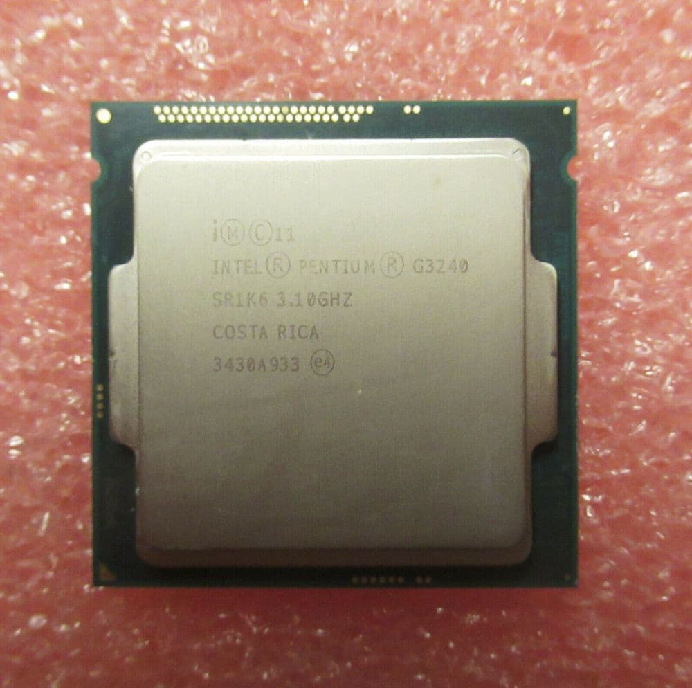 Intel Pentium Dual Core G3240 3 10GHz Processor CPU 3MB Cache LGA1150 SR1K6