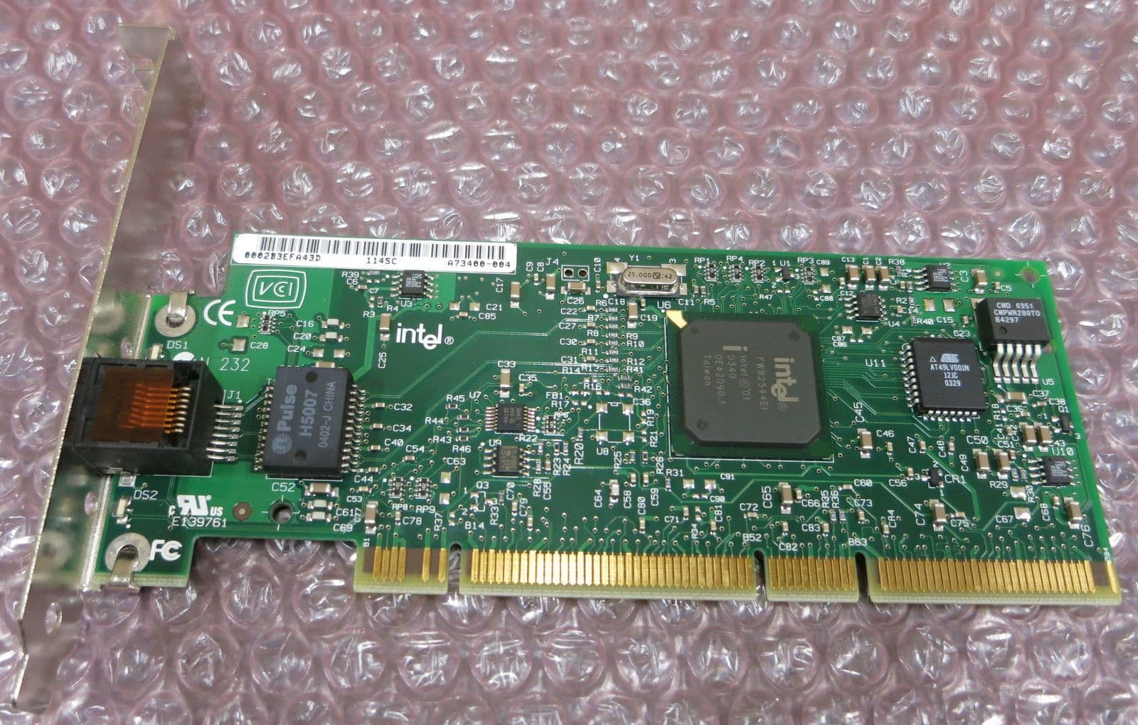 Intel PRO/1000 XT Single Port Gigabit Ethernet Network Server Adapter ...