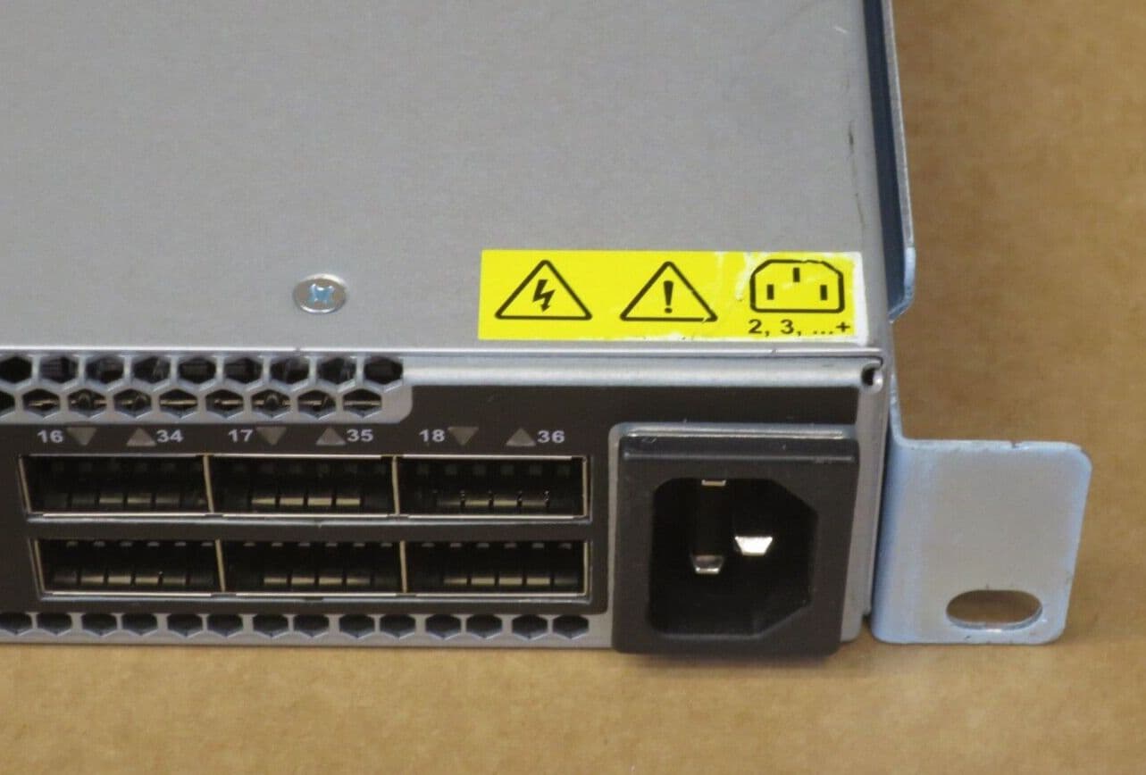 Intel Qlogic 12300 True Scale Fabric Edge Switch 36 Port Qdr Infiniband 2x Psu