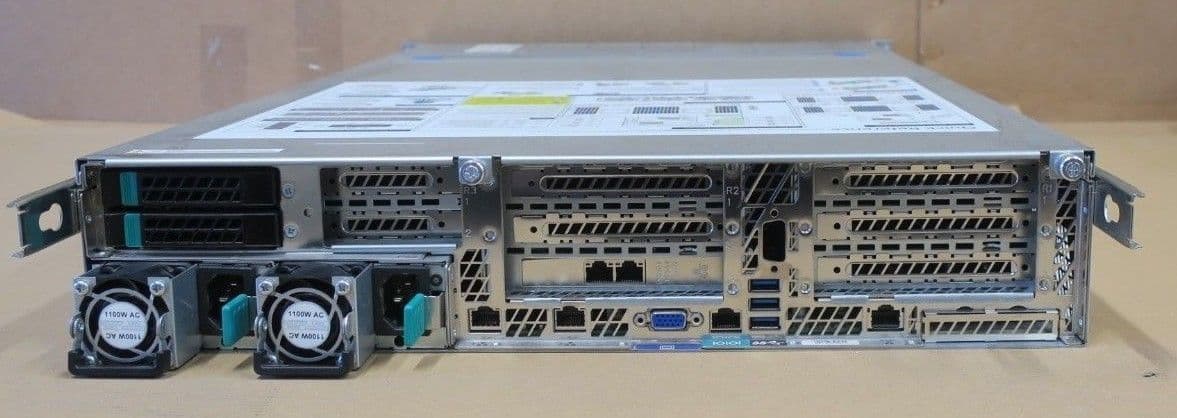 Intel R2312WTTYS R2000 2x 8-Core E5-2630L v3 64GB 48 4TB HDD SSD ...