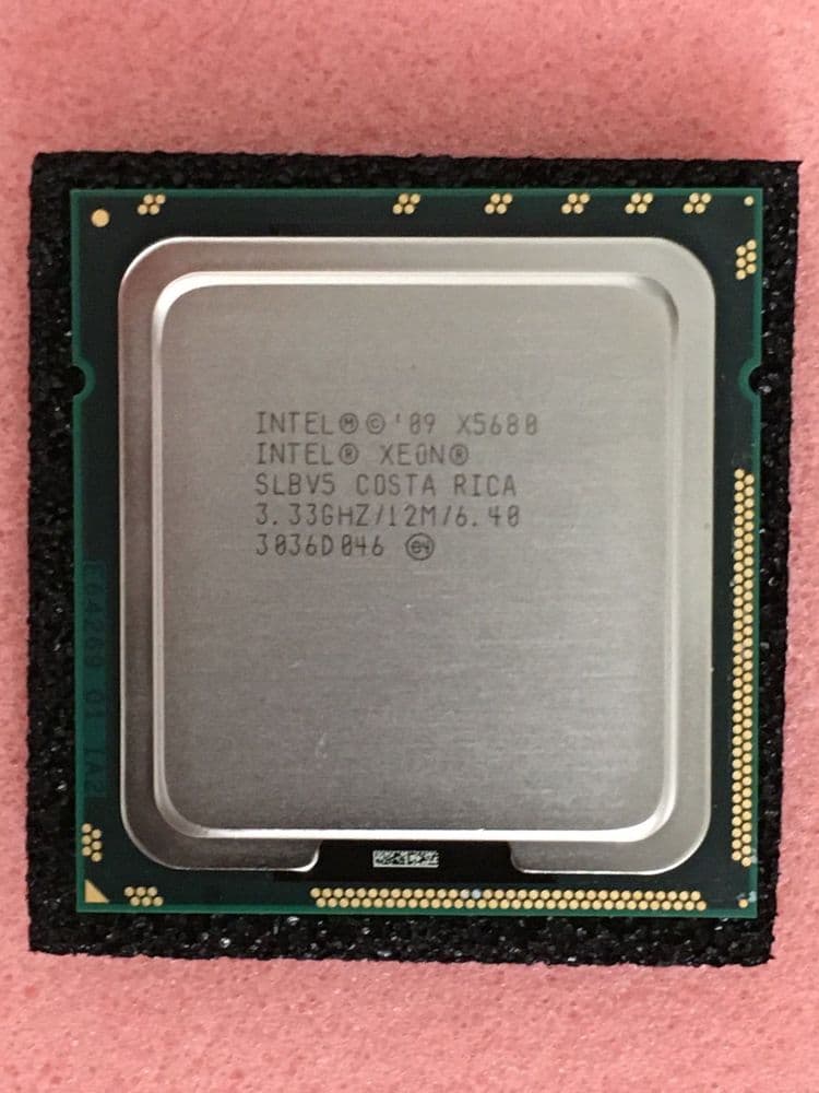 Intel SIX-CORE XEON X5680 3 33GHz 12M 6 CORE SLBV5 CPU Processor
