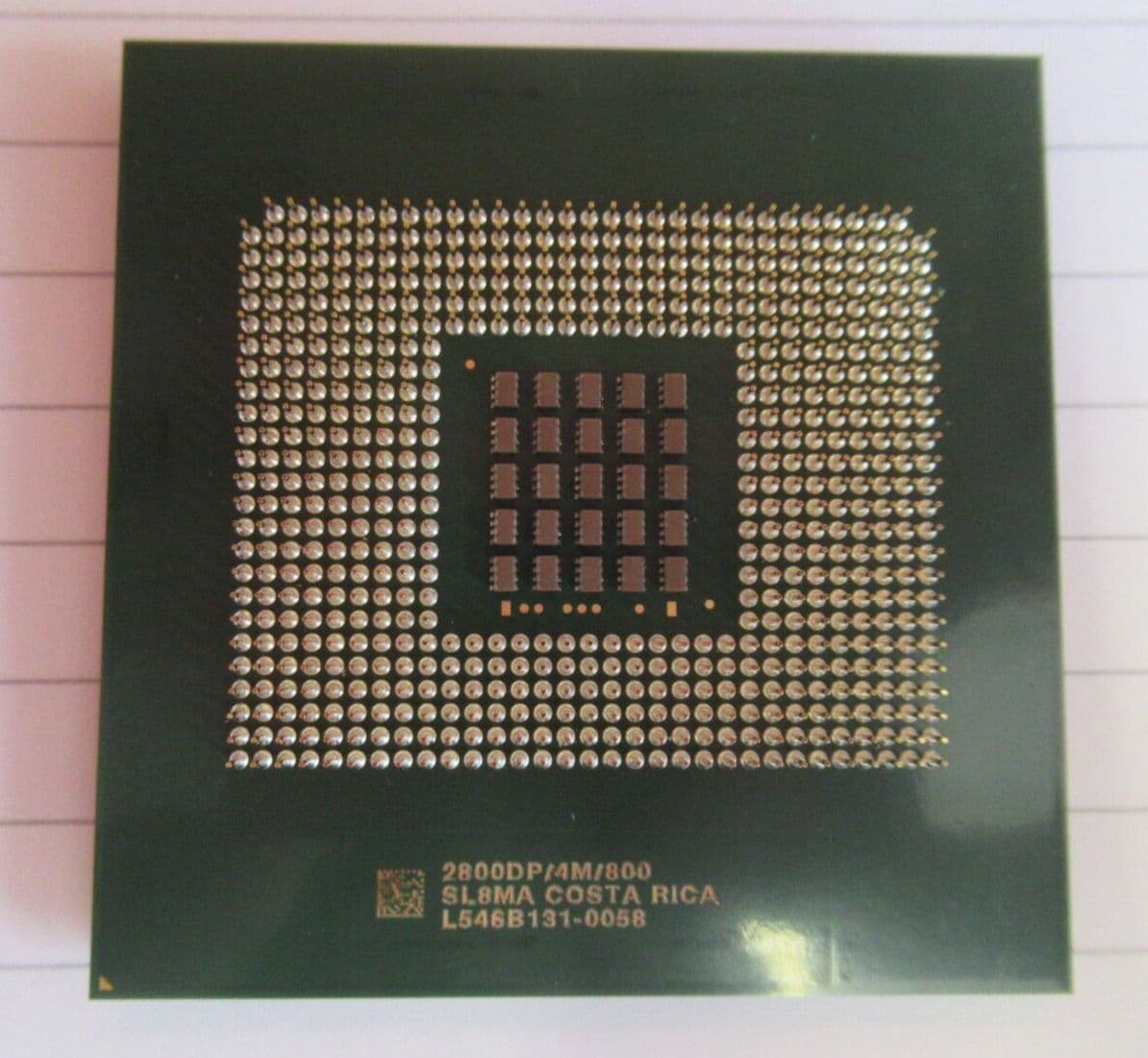Intel SL8MA Xeon Dual-Core 2 80GHz 800MHz FSB 4MB L2 PPGA604 Processor