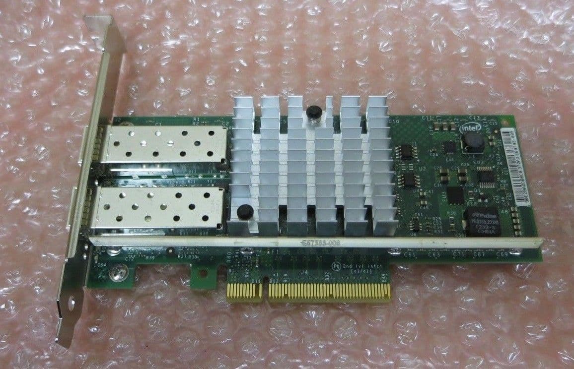 Intel X520-DA2 2-Port 10Gbps 10GBase-X PCIe SFP Converged Network ...