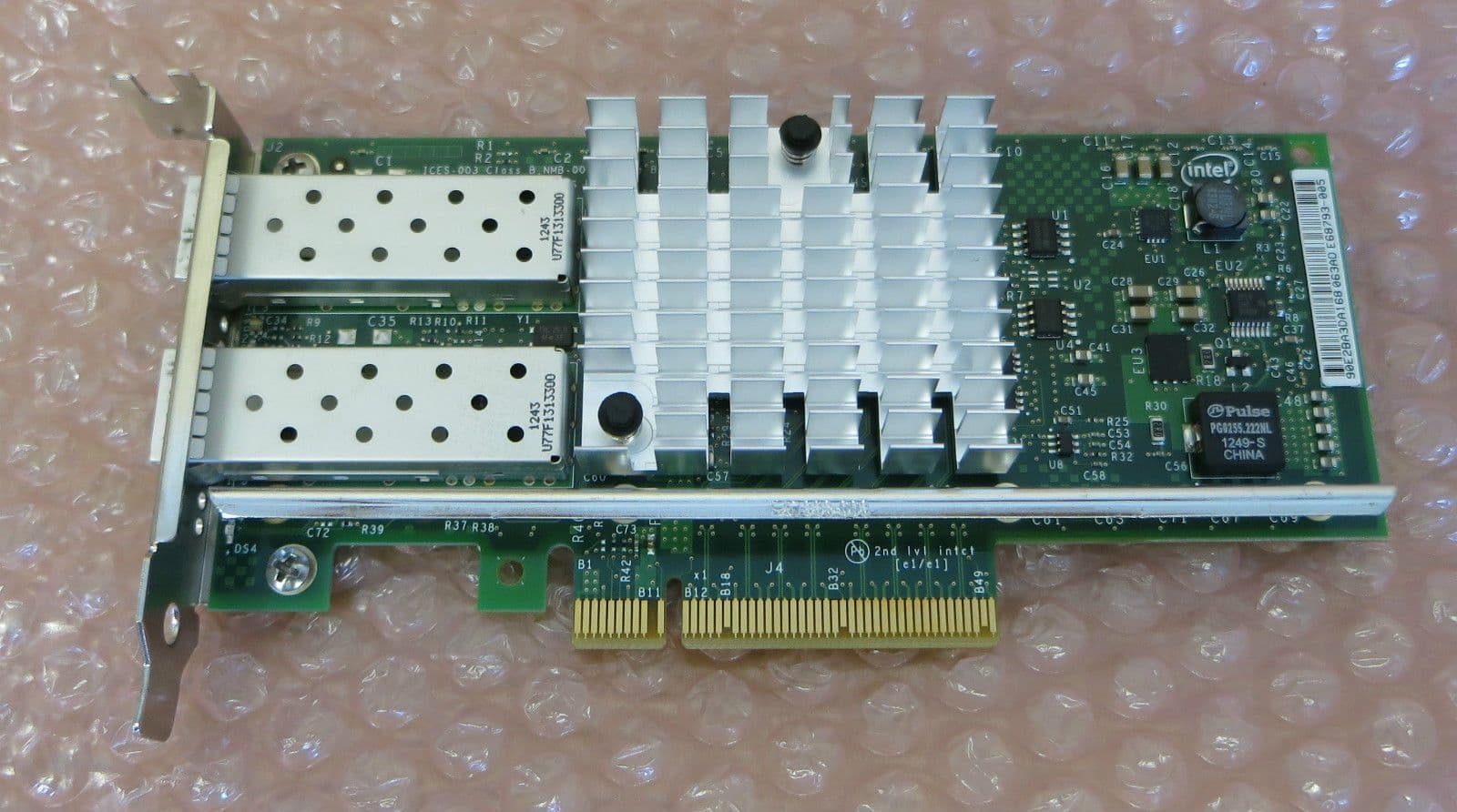 Intel X520-DA2 Dual Port 10Gbe Ethernet Network Adapter 10Gb SFP w/ HH ...