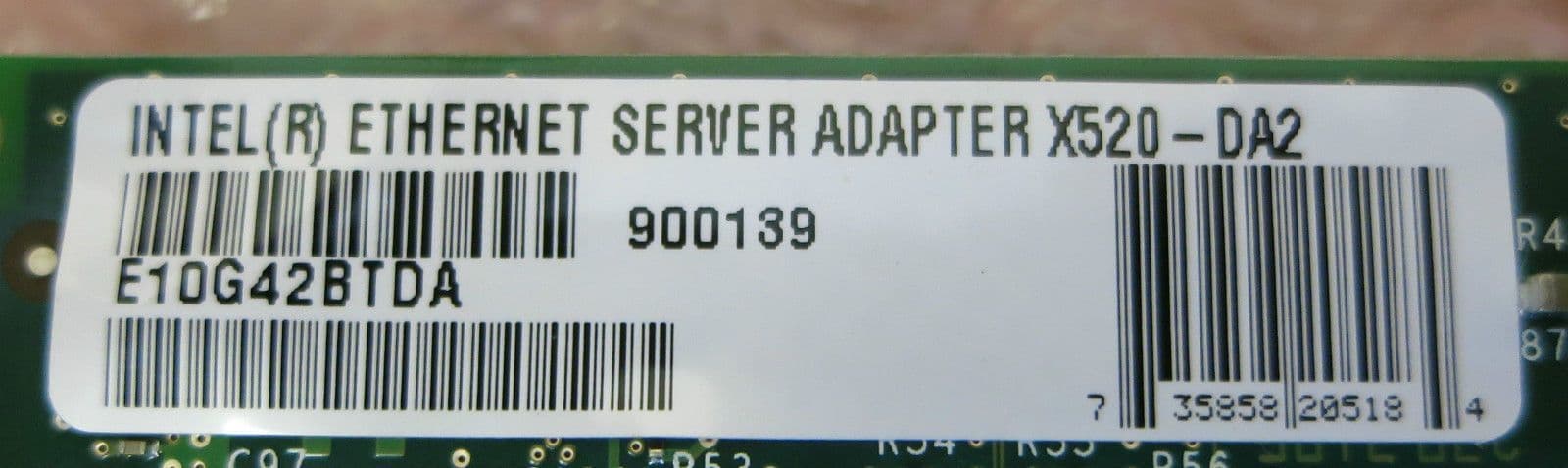 Intel X520-DA2 Dual Port 10Gbe Ethernet Network Adapter 10Gb SFP w/ HH ...