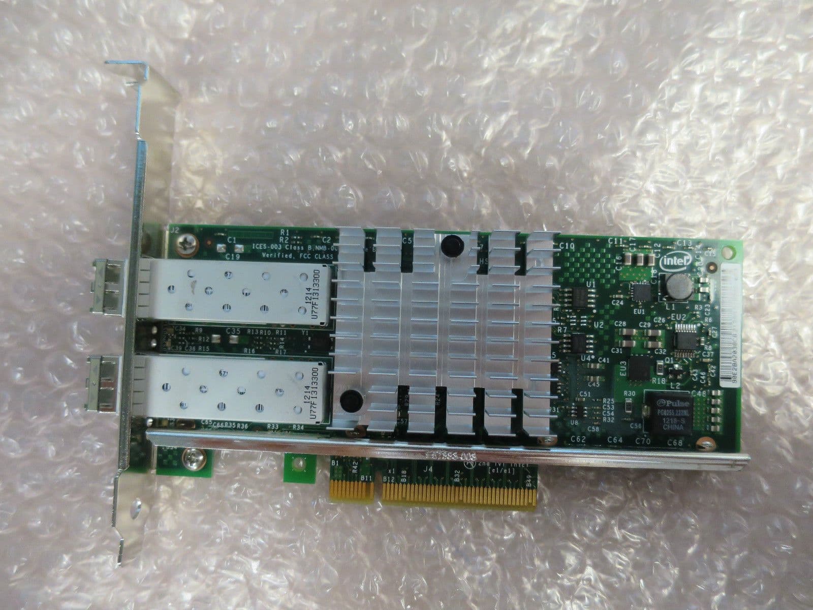 Intel X520-DA2 SFP Dual Port PCIe 10Gb 10Gbe NIC SFP Dell VFVGR 2x10GB SFP