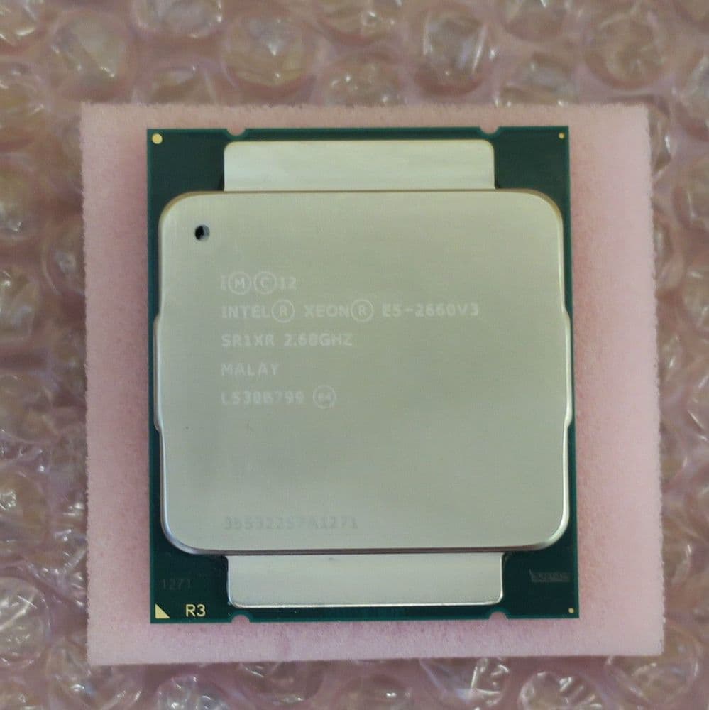 INTEL XEON 10 CORE PROCESSOR E5-2660V3 2 6GHZ 25MB SMART CACHE CPU SR1XR