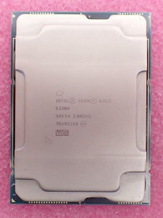 Intel Xeon 24-Core Gold 6330H 2 00GHz 33MB Cache CPU Processor LGA4189 ...