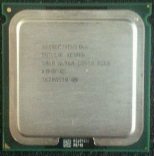 Intel Xeon 3 2Ghz 3200DP 4M 1066 Dual Core Socket LGA771 CPU Processor ...