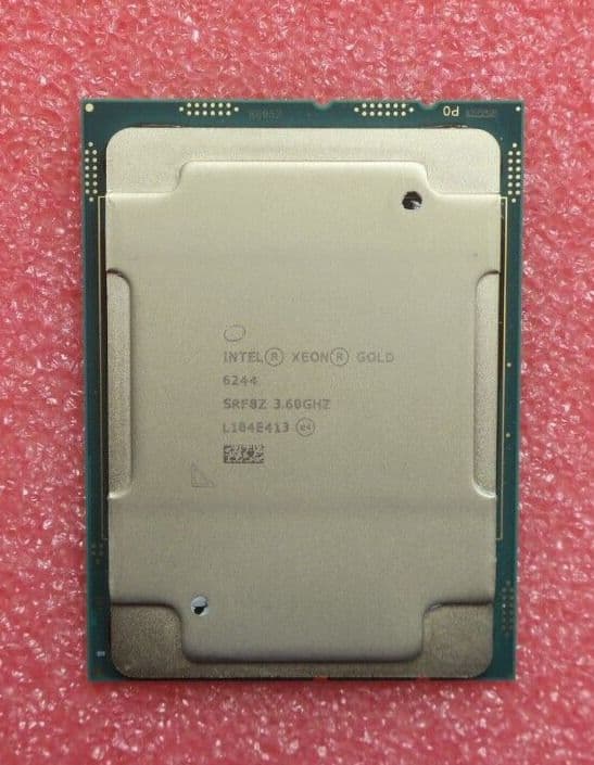 Intel Xeon 8-Core Gold 6244 3 60GHz Server CPU Processor 24 75MB SRF8Z ...
