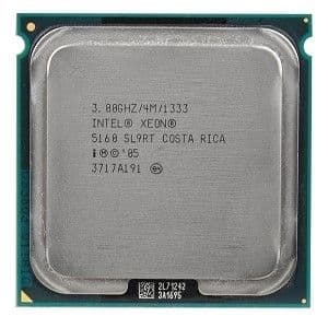 Intel Xeon Dual-Core 3 0GHz 5160 4M SL9RT Processor