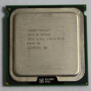 Intel Xeon Dual Core Processor 5050 3 0GHz/4M/667 SL96C CPU VT VMware ...