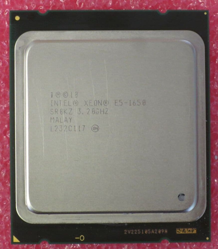 Intel Xeon E5-1650 6-Core 3 20GHz 12MB Cache SR0KZ Server CPU Processor