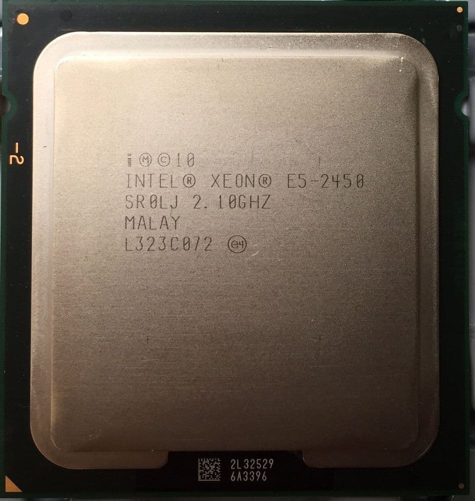 Intel Xeon E5-2450 2 10GHz Eight Core 8 00 GT/s Intel QPI SR0LJ ...