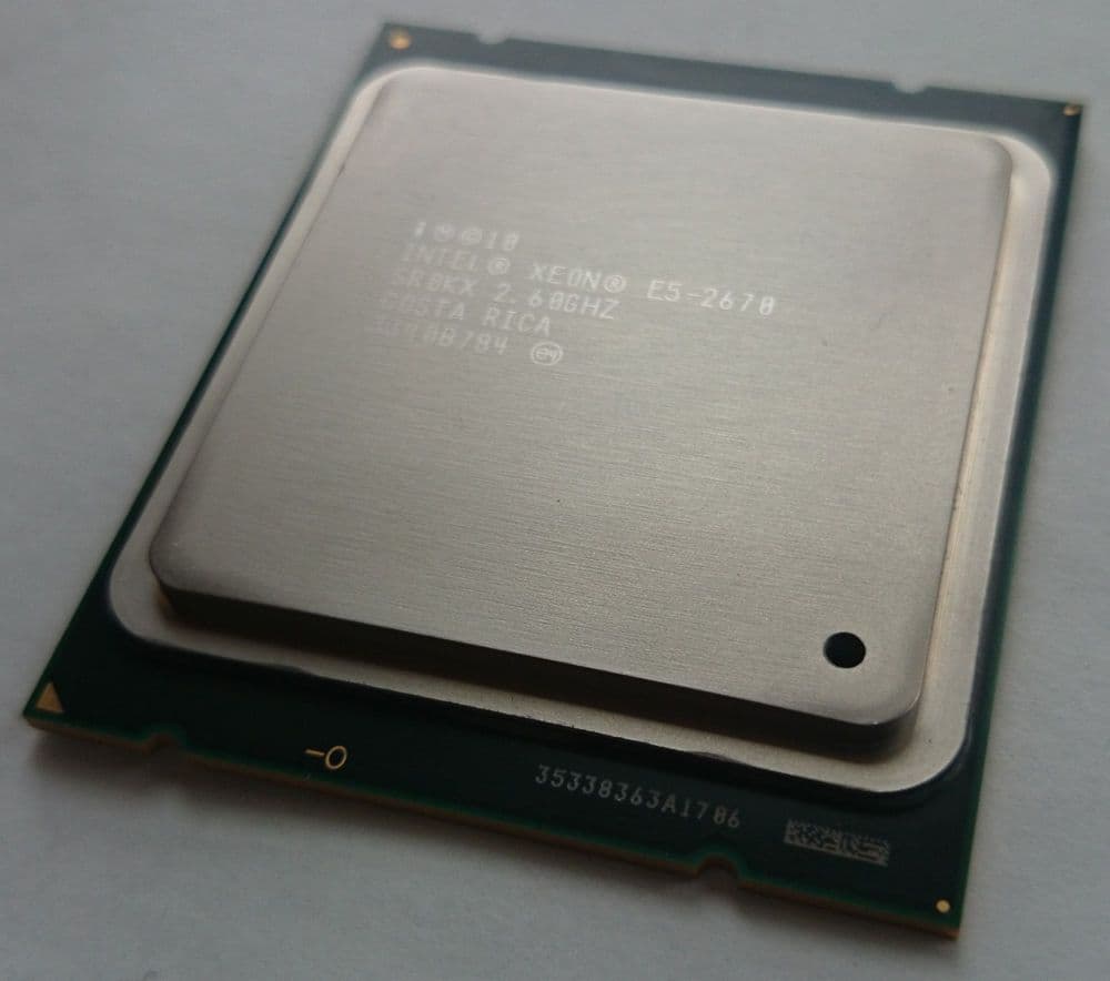 Intel Xeon E5-2670 Eight Core 2 60GHz 20MB L3 Cache LGA2011 Processor ...