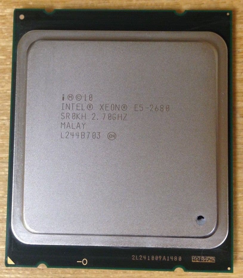 Intel Xeon E5-2680 8-Core 2 70GHz 20M FCLGA2011 8GT/s QPI Processor CPU ...
