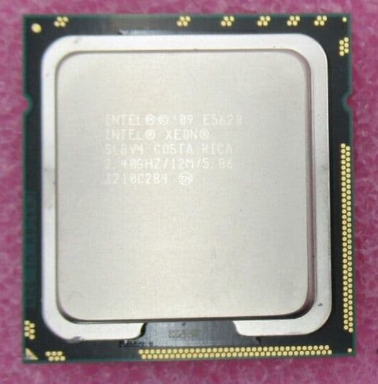 Intel Xeon E5620 Quad Core 2 4GHz 12M 5 86 SLBV4 Socket LGA1366 CPU ...