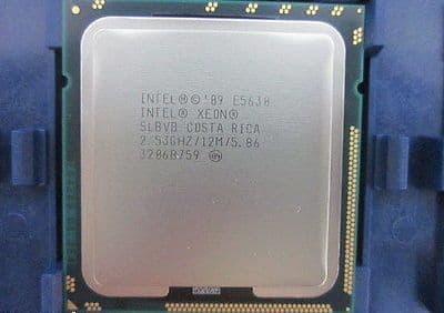 Intel Xeon E5630 Quad Core 2 53Ghz Processor CPU Hyper-Threading VTx Vtd SLBVB