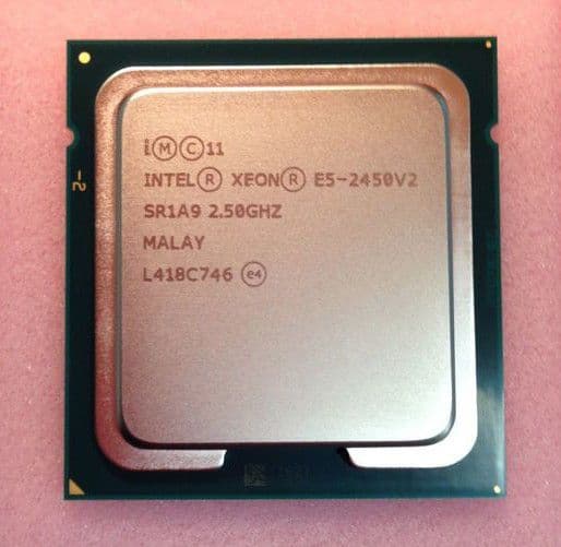 Intel Xeon Eight-Core E5-2450v2 20MB Cache 2 50GHz SR1A9 LGA1356 ...