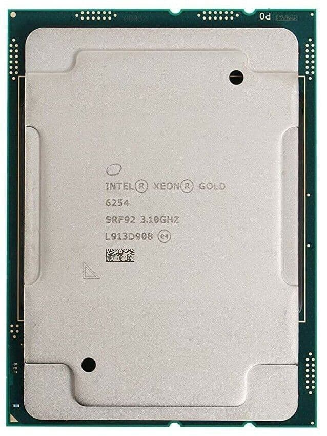 Intel Xeon Gold 6254 Eighteen-Core 3 10GHz LGA3647 Server CPU Processor ...