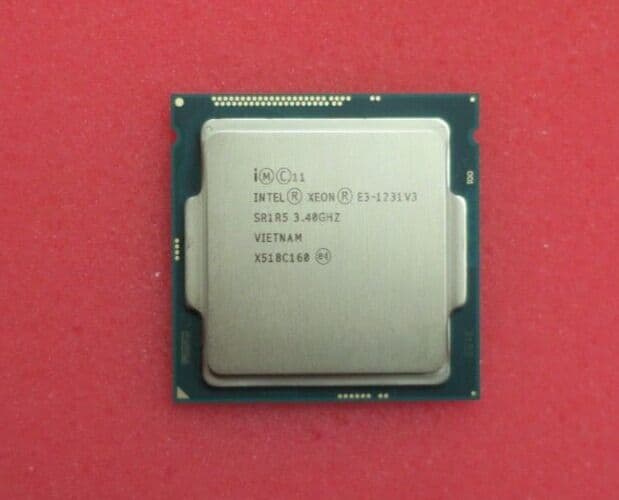 Intel Xeon Quad-Core E3-1231v3 3 40GHz 8MB LGA1150 SR1R5 Server ...