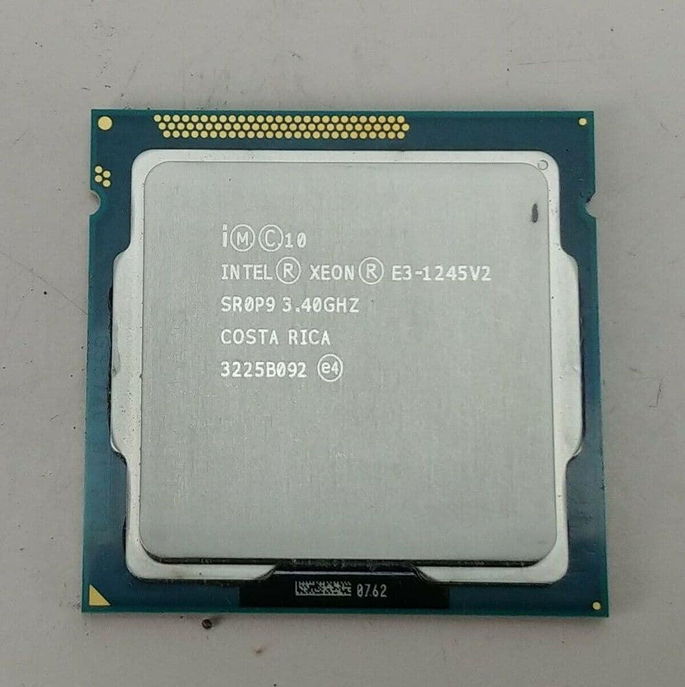 Intel Xeon Quad-Core E3-1245v2 3 40GHz LGA1155 8MB Server Processor CPU ...