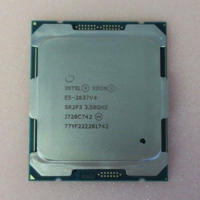 Intel Xeon Quad-Core E5-2637V4 3 50GHZ 15MB Cache Server CPU Processor ...
