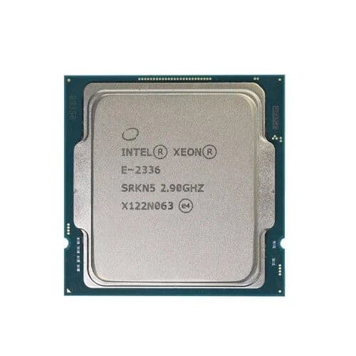 Intel Xeon Six-Core E-2336 2 90GHz LGA1200 8GT/s 12MB Server Processor CPU SRKN5