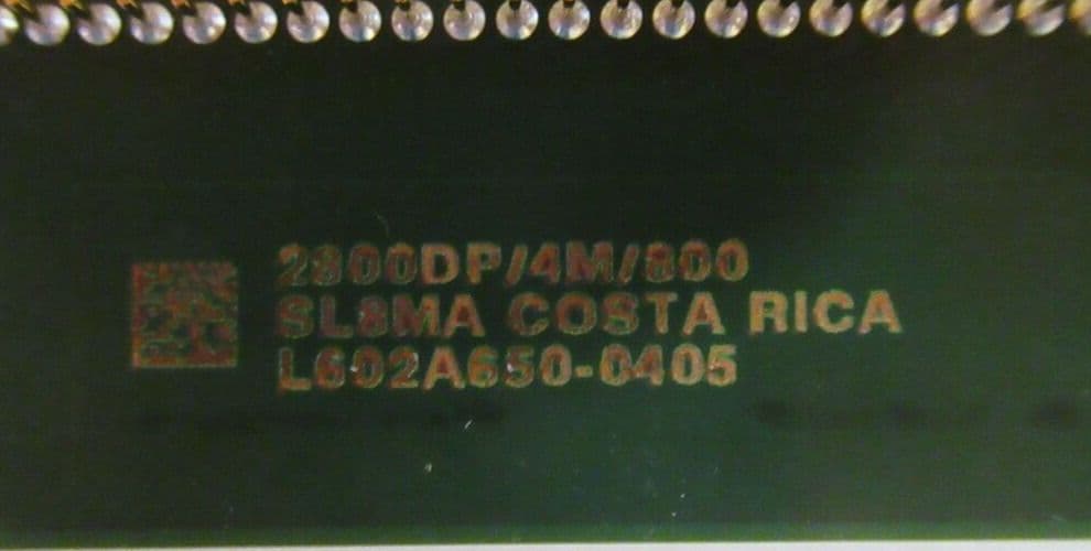 Intel Xeon SL8MA Dual-Core 2 80GHz 800MHz FSB 4MB L2 Socket PPGA604 ...