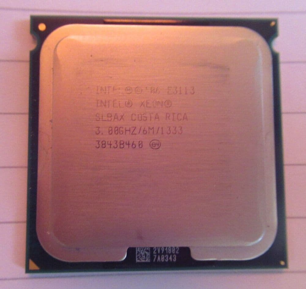 Intel Xeon SLBAX E3113 Dual-Core 3 00GHz 1333MHz FSB 6MB L2 Cache 771 ...