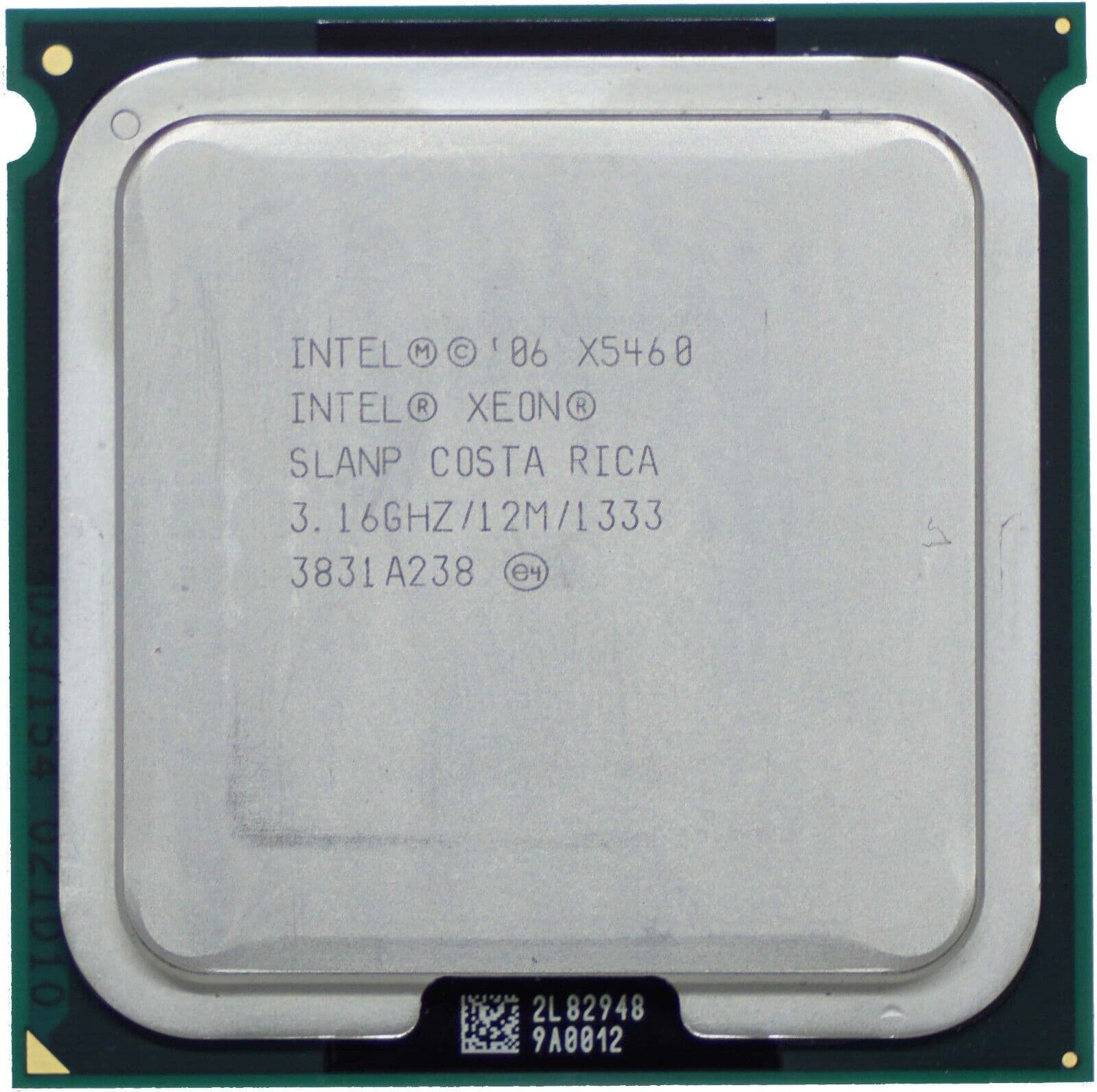 Intel Xeon X5460 SLANP Quad-Core 3 16GHz 1333MHz FSB 12MB L2 LGA771 ...
