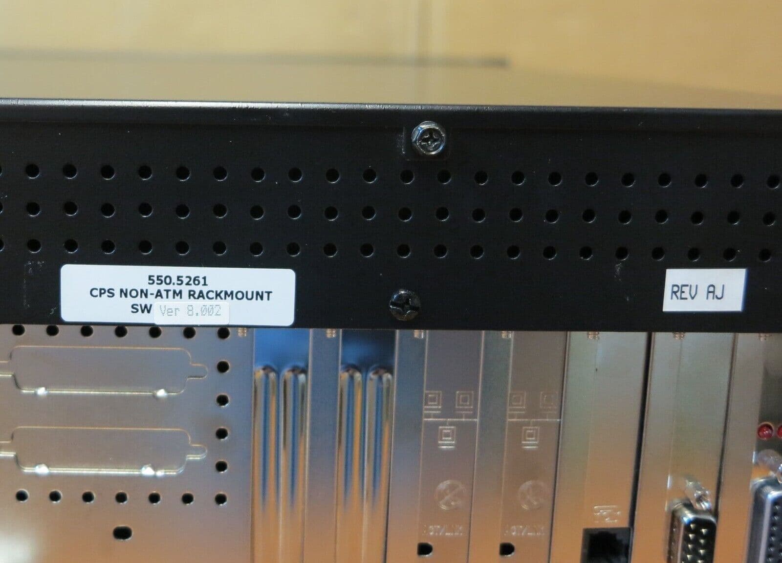 Inter-Tel Rackmount Call Processing Server 550 5261 Phone Telephone System