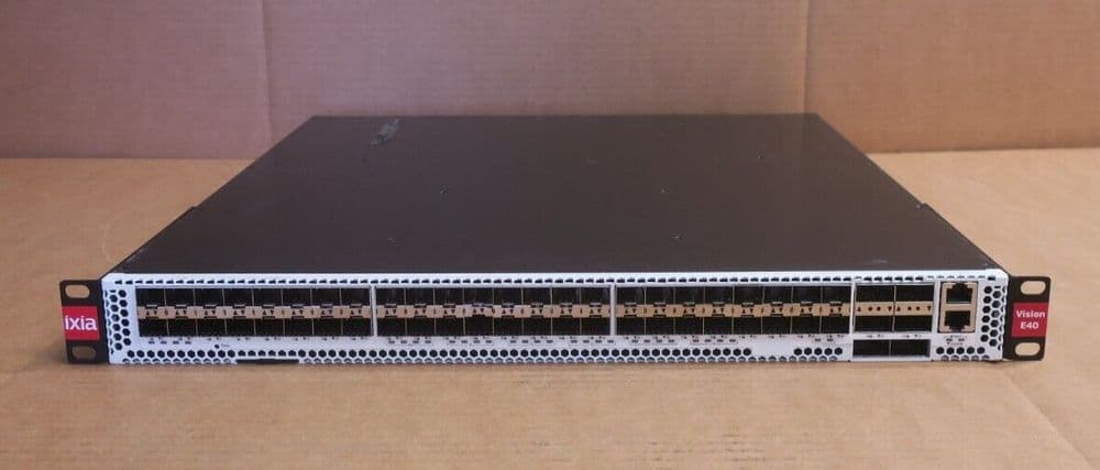 Ixia Vision Edge 40 E40 AC 48x 1/10Gb SFP 6x 40Gb QSFP Network Packet ...