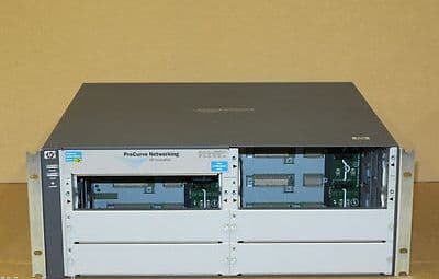 J8697A HP ProCurve 5406zl 6-Slot Rack Mount Modular Switch Bare Chassis