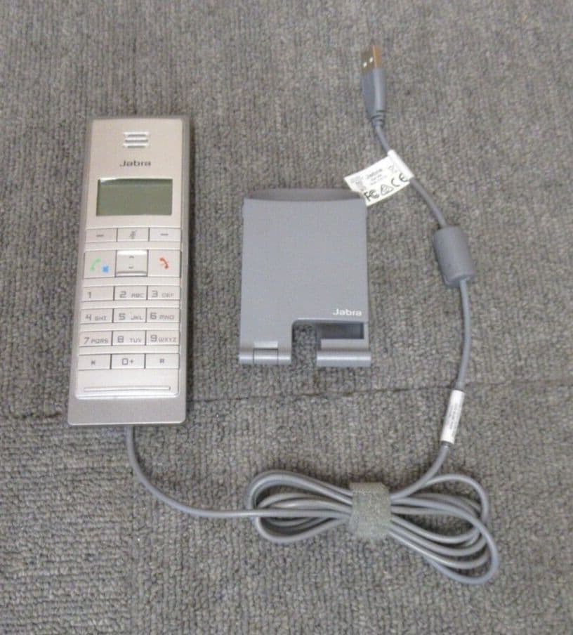 Jabra 7550-09 Dial 550 Plug & Play USB VOIP DECT Telephone Handset ...