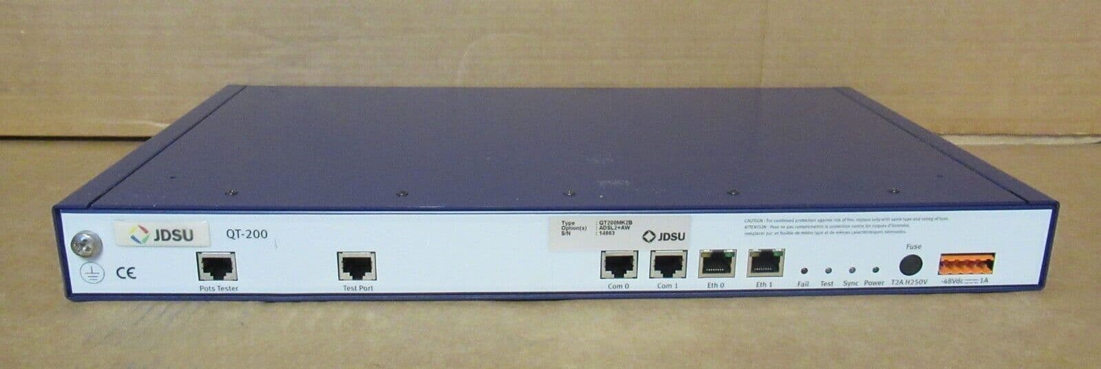 JDSU QT-200 DSL Test Solution With Options ADSL2 AW - QT200MK2B
