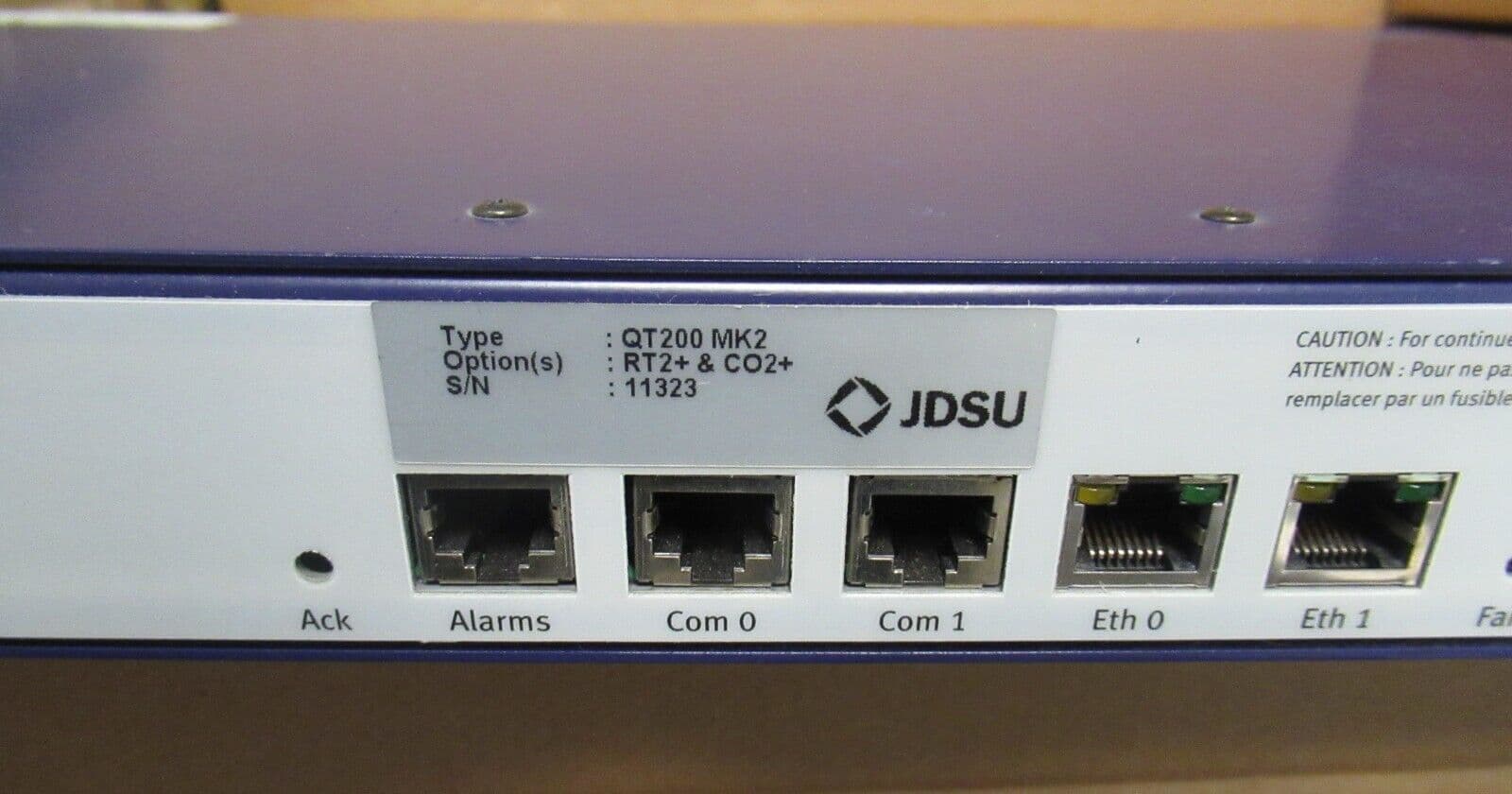 JDSU QT-200 DSL Test Solution With Options RT2 & CO2 - QT200 MK2