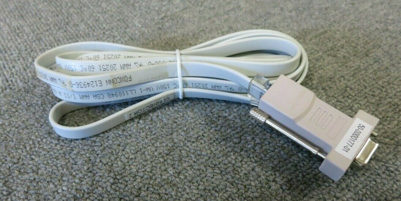 Job Lot 2 x Cisco 50-0000177-01 Serial Console Cable DB9 To RJ45